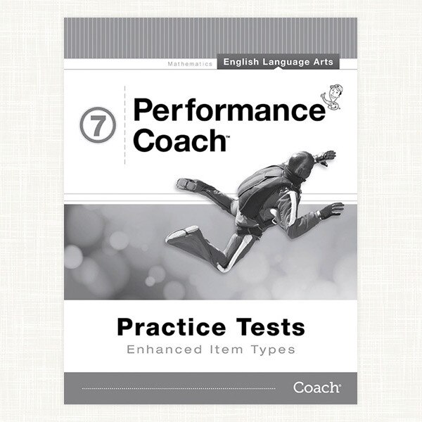Coach Practice Tests, Enhanced-Item Types, ELA, Grade 7