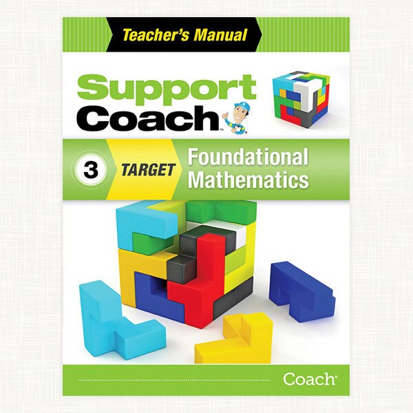Support Coach, Target: Foundational Mathematics, Teacher's Manual, Grade 3