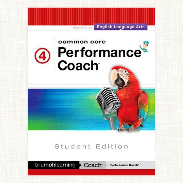 Common Core Performance Coach, ELA, Student Edition, Grade 4