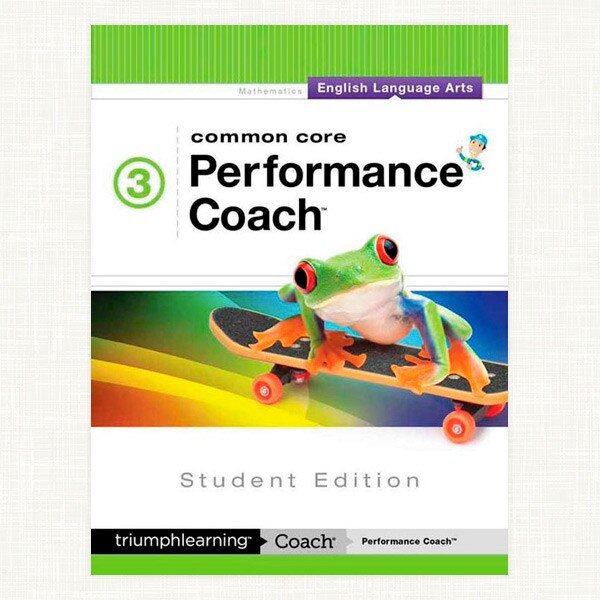 Common Core Performance Coach, ELA, Student Edition, Grade 3