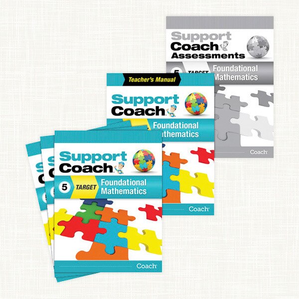 Support Coach Target: Foundational Mathematics, 25 Book Classroom Set ...