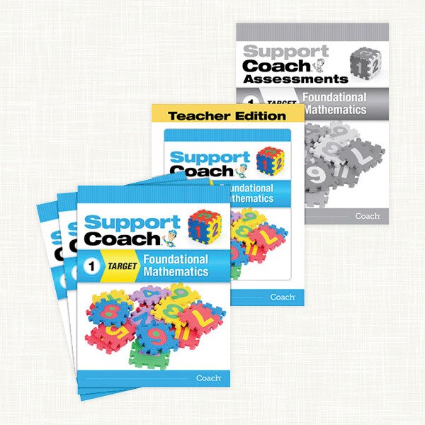 Support Coach Target: Foundational Mathematics, 25 Book Classroom Set ...