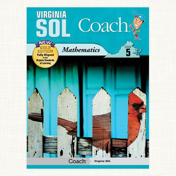 Virginia Coach, NEW SOL Edition, Math - Grade 5, Student Edition