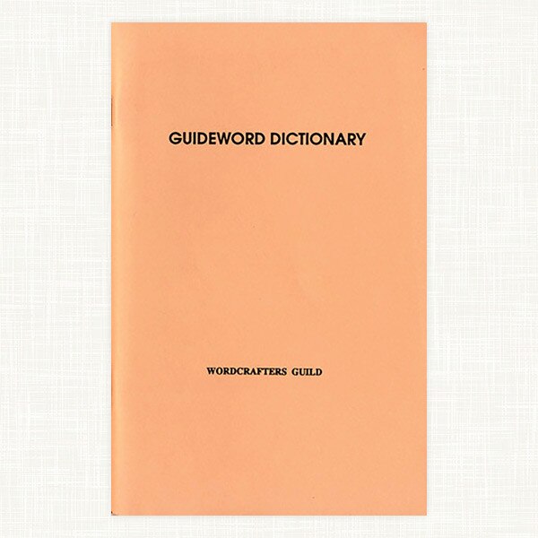 Dyslexia Training Program, Guideword Dictionary, Practice Book and ...